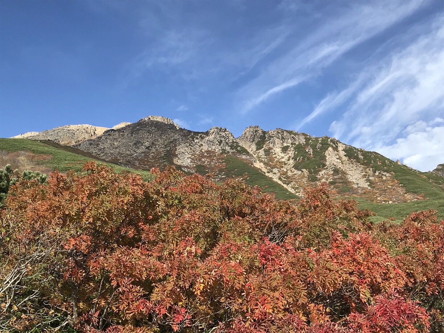 紅葉🍁御嶽山（剣ヶ峰） / masakingさんの御嶽山・継子岳・摩利支天山の活動データ | YAMAP / ヤマップ