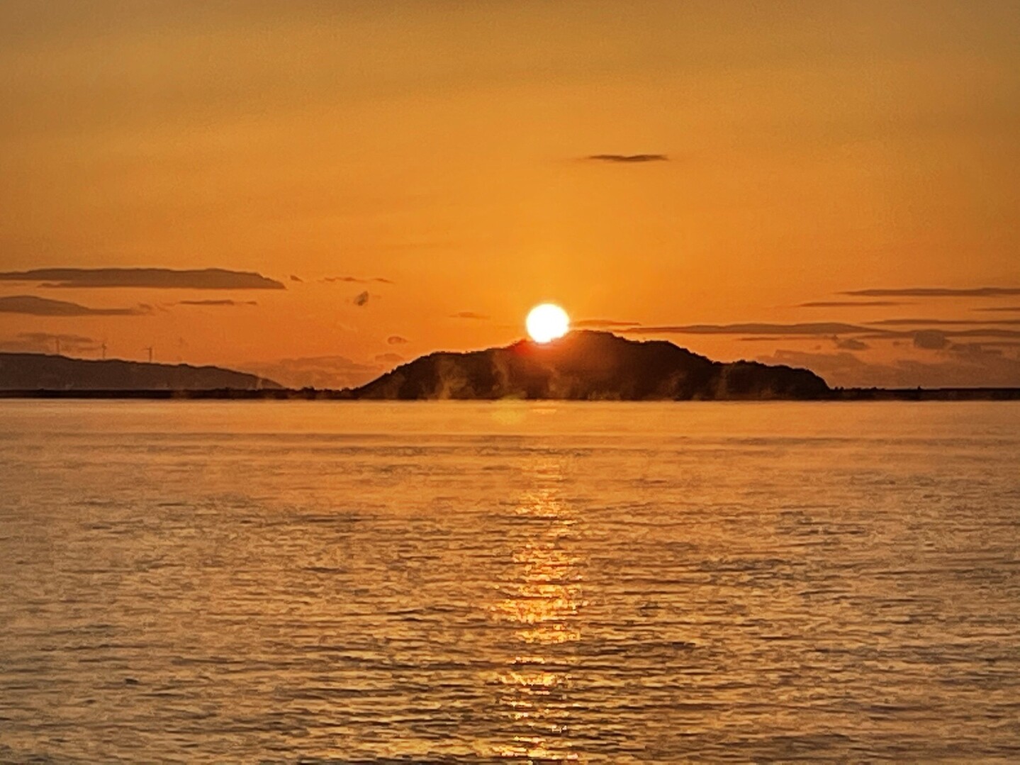 通山海岸初日出 2021-01-01 / しゅんぼさんのウォーキングの活動データ | YAMAP / ヤマップ