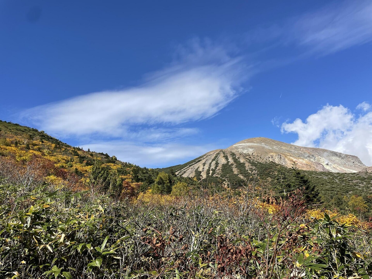 Kidsと最高すぎる紅葉の一切経山・吾妻小富士 / yuka さんの吾妻山・一切経山の活動データ | YAMAP / ヤマップ