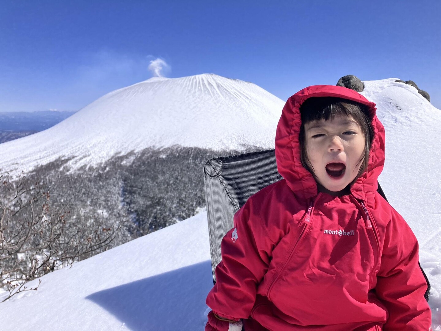 2歳の娘と冬の浅間山 / non-chanさんの浅間山・黒斑山・篭ノ登山の活動データ | YAMAP / ヤマップ