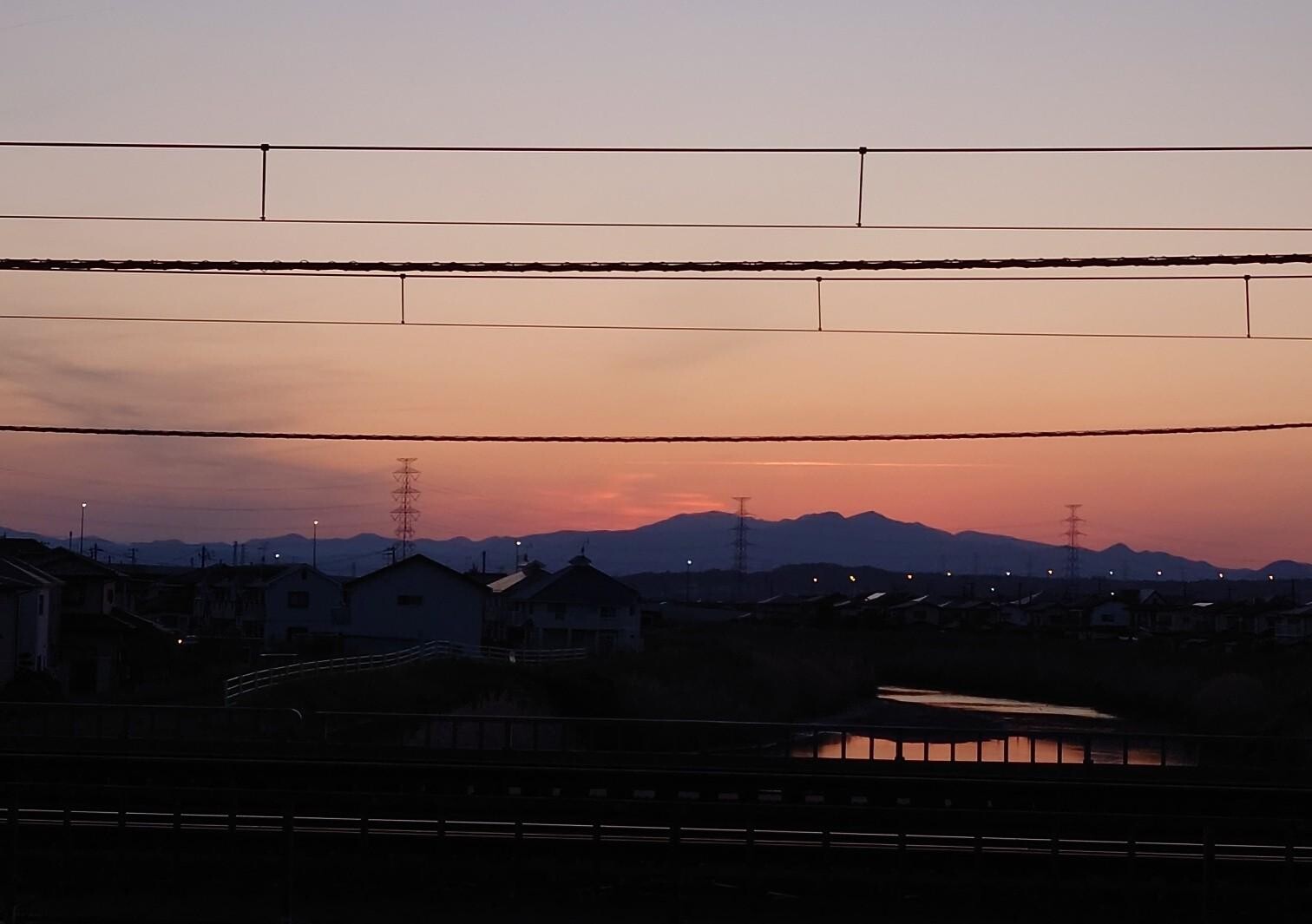 本日もきれいな夕焼け小焼け ガタケきょう... / POKAさんのモーメント | YAMAP / ヤマップ