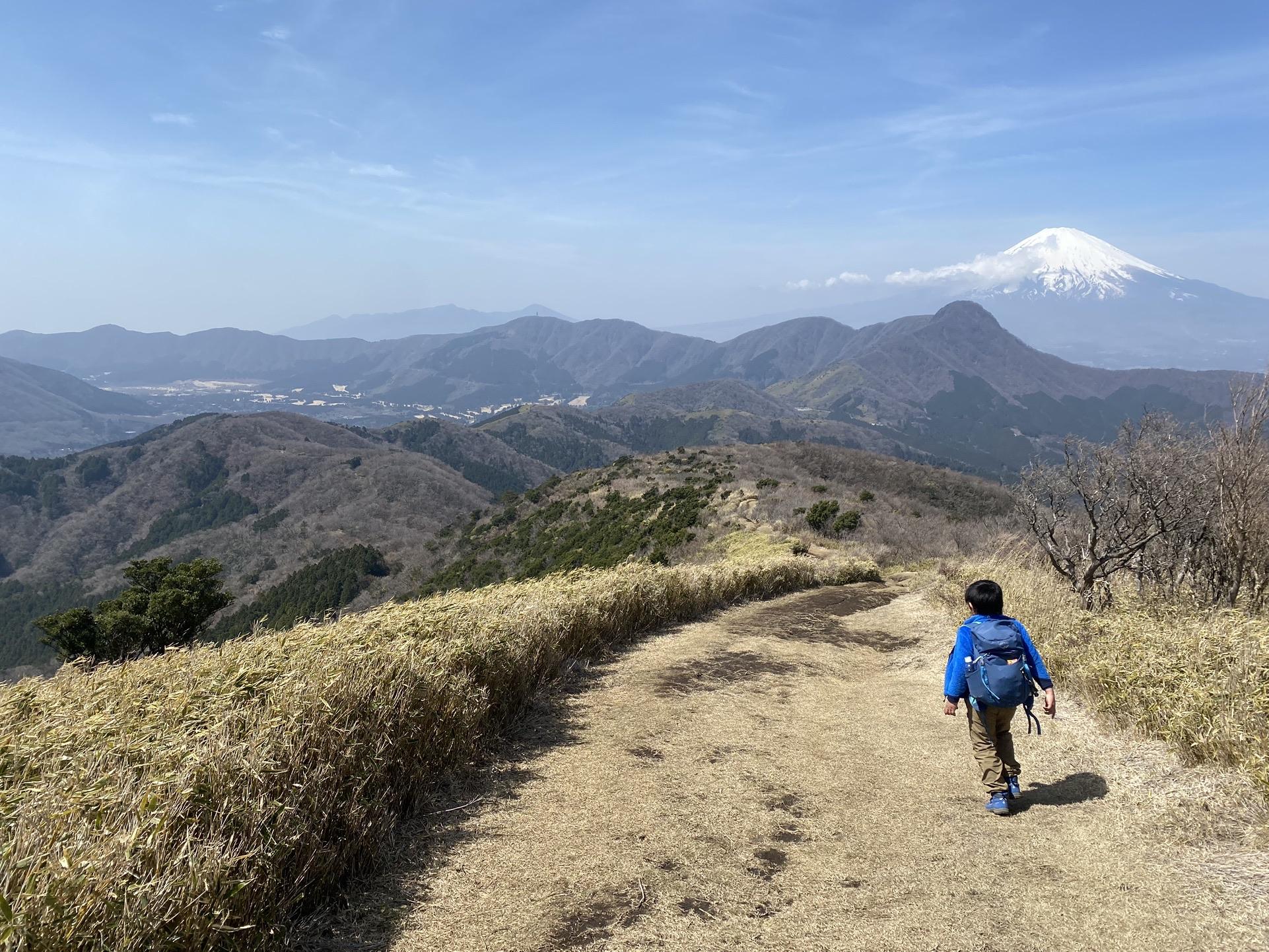 7歳と明神ヶ岳・火打石山・金時山 / soyoさんの金時山・明神ヶ岳の活動データ | YAMAP / ヤマップ