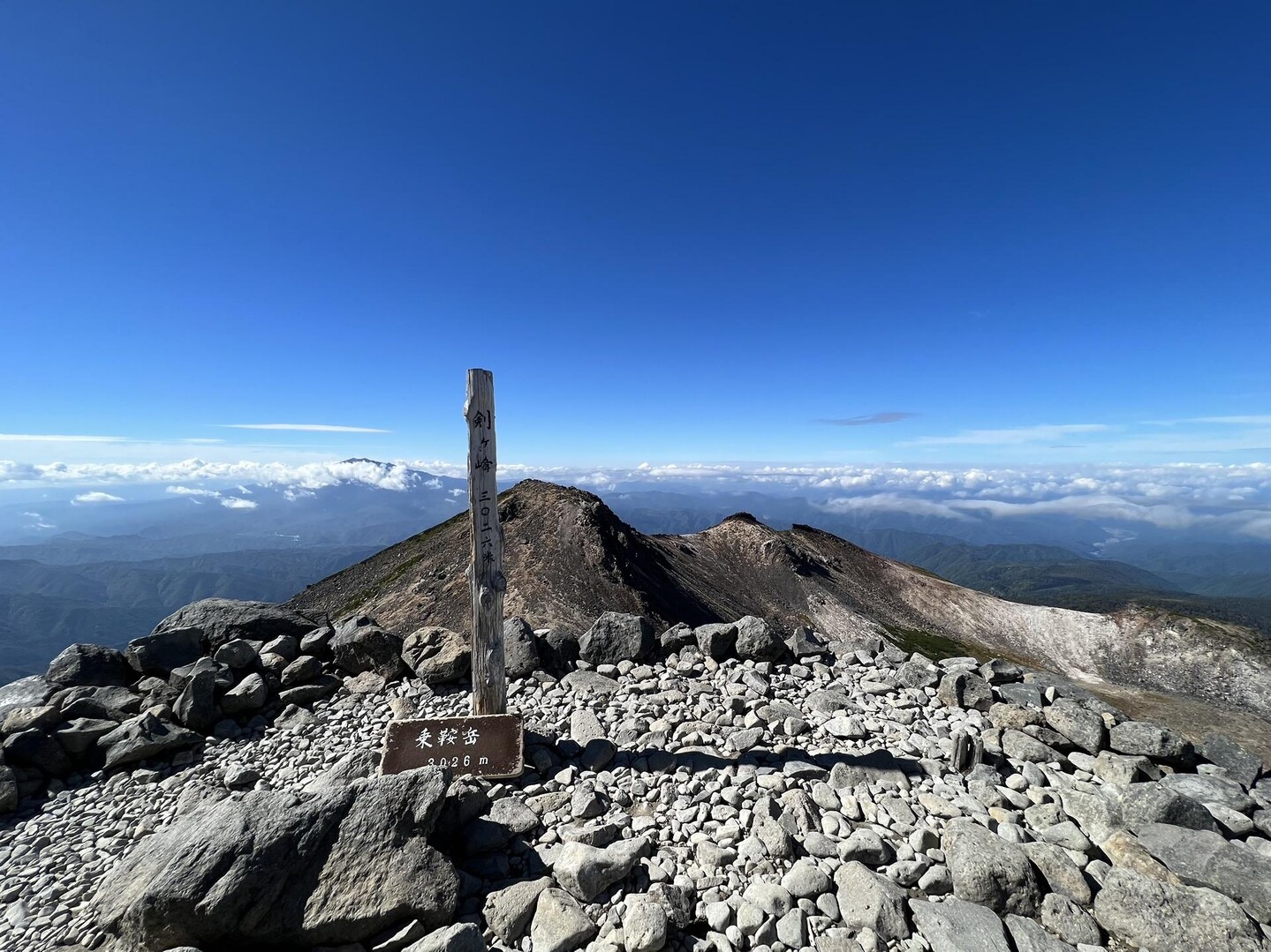 乗鞍岳（剣ヶ峰）：自転車追い抜きバス&登山 / Jing Chuさんの乗鞍岳の活動データ | YAMAP / ヤマップ