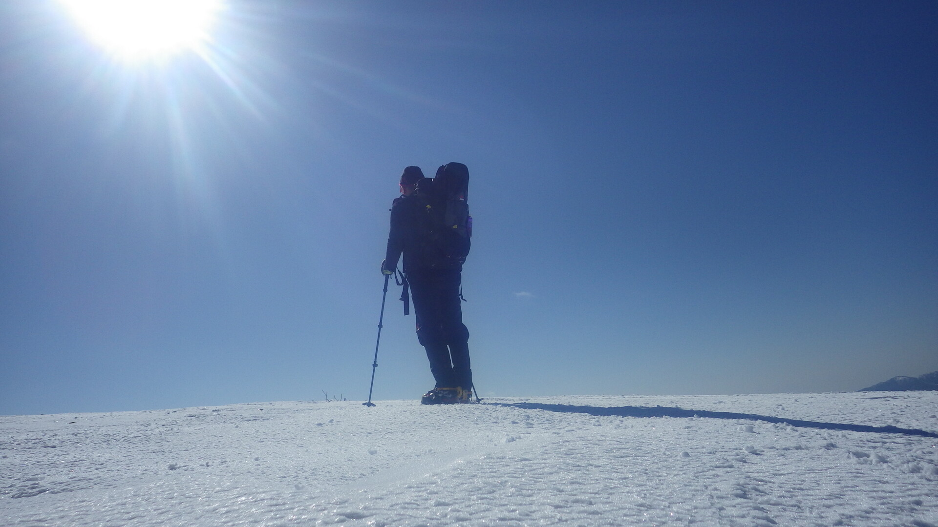 スノーハイク🏔 氷ノ山ブルー ☀️(三の丸~須賀ノ山~氷ノ越） / ka10_UKさんの氷ノ山（須賀ノ山）・鉢伏山・瀞川山の活動データ | YAMAP / ヤマップ
