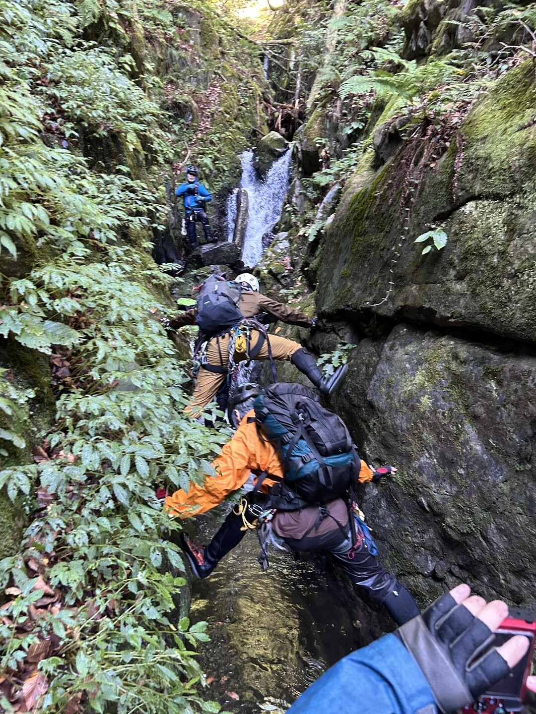 カラオ谷、秋の沢登り / SAOさんの美山川の活動データ | YAMAP / ヤマップ