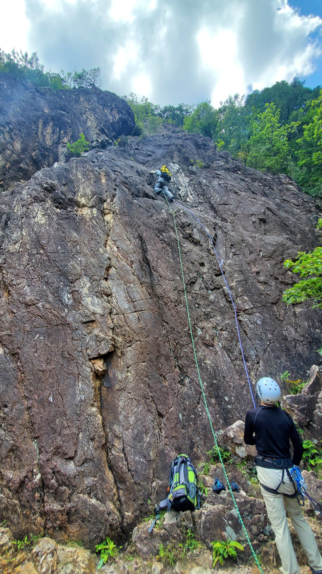 金毘羅山北尾根 クライミング-2021-05-29 / ryoさんの金毘羅山・翠黛山・焼杉山の活動データ | YAMAP / ヤマップ