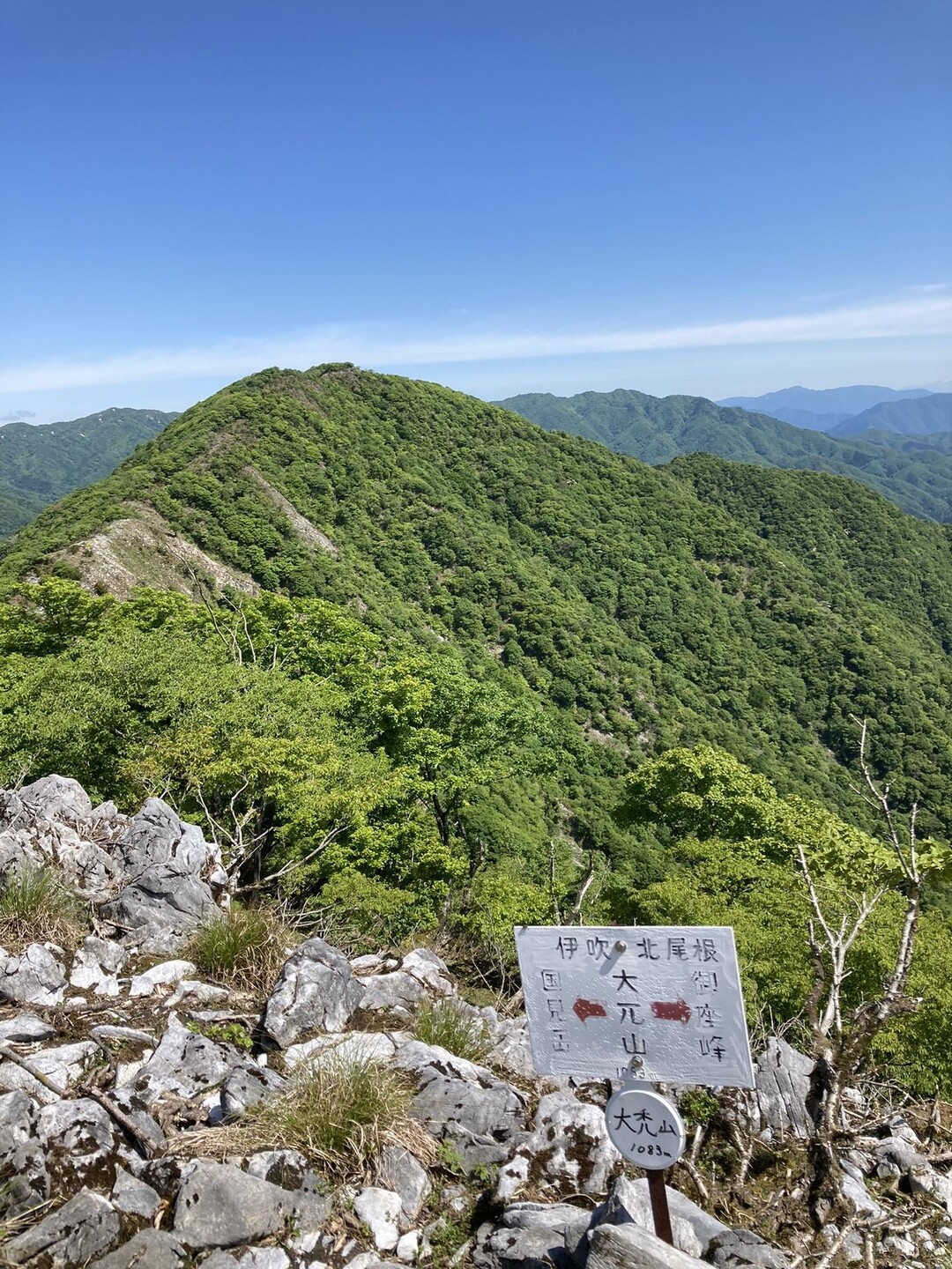 国見岳・大禿山 / Yoさんの伊吹山・伊吹高原・御座峰の活動データ | YAMAP / ヤマップ