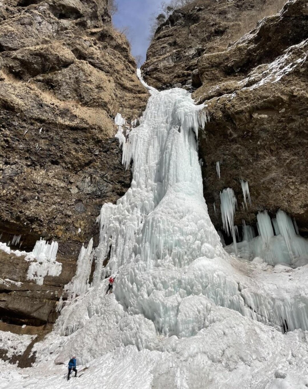 来年も1月末位に氷瀑を見に雲竜渓谷行こう... / hi_ro.69さんのモーメント | YAMAP / ヤマップ