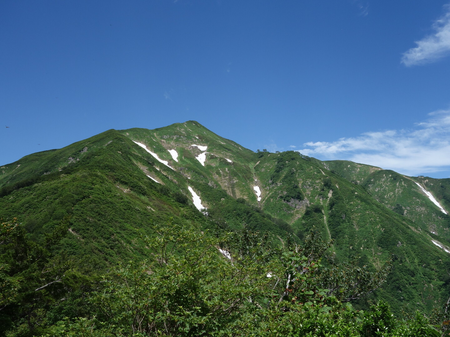 中ツル尾根→大朝日岳→鳥原山 / we_ma2さんの大朝日岳・朝日連峰・祝瓶山の活動データ | YAMAP / ヤマップ