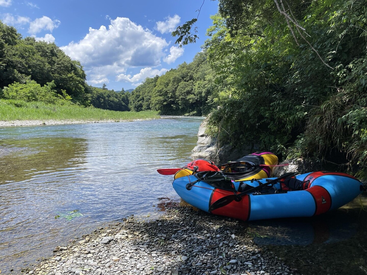御岳パックラフト（杣の小橋〜釜ヶ淵公園） / yumecampさんの高水山・岩茸石山・惣岳山の活動データ | YAMAP / ヤマップ