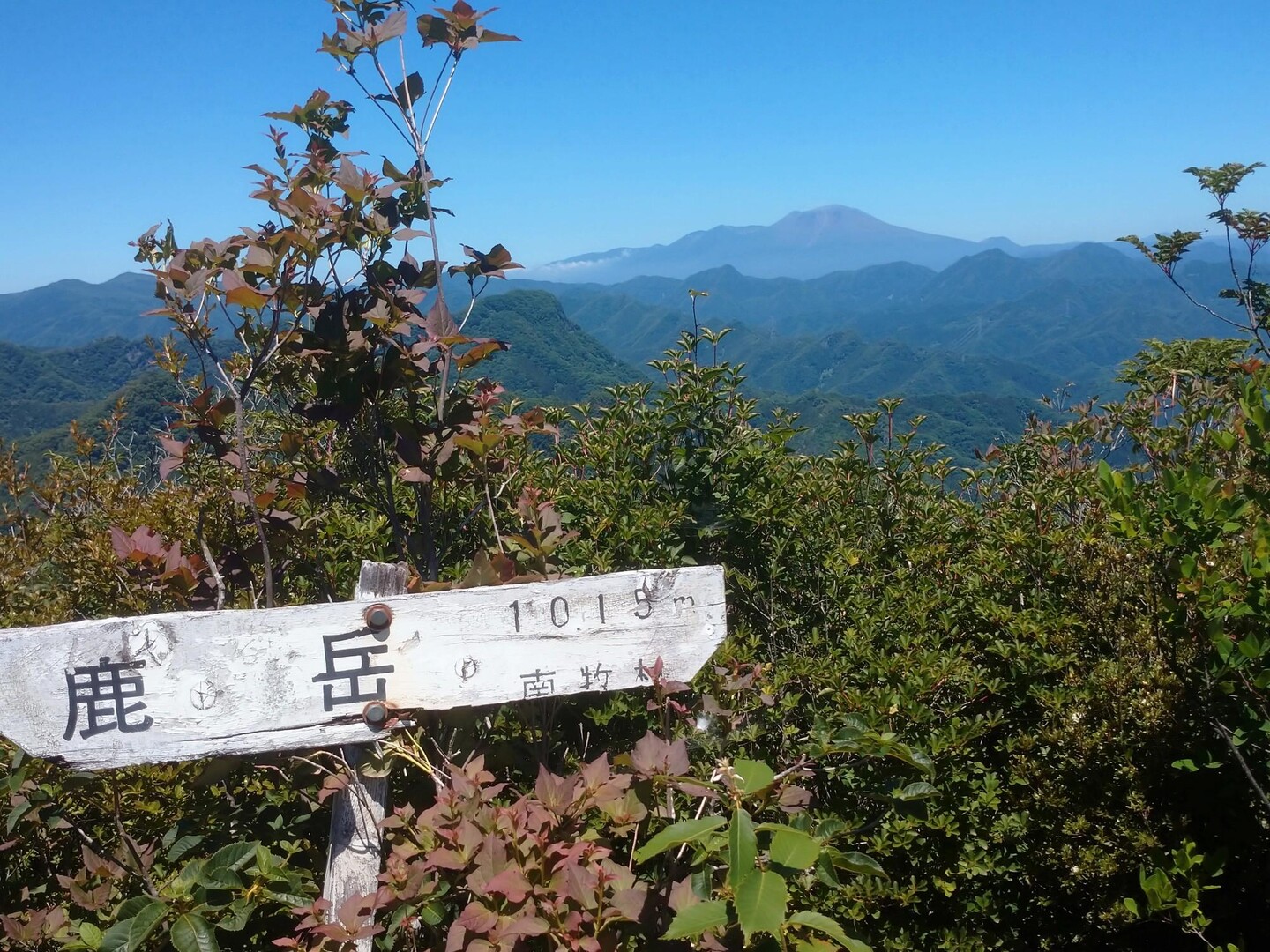鹿岳(一ノ岳)・鹿岳（二ノ岳）・四ッ又山 / hachi-mituさんの鹿岳・黒滝山の活動データ | YAMAP / ヤマップ
