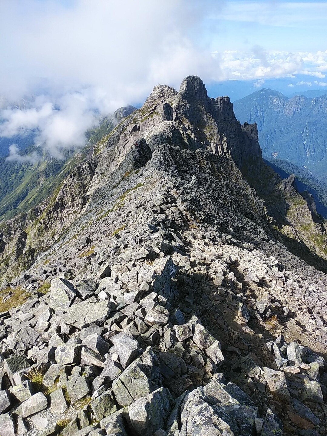 10回目の奥穂高岳 / jinba-shuさんの槍ヶ岳・穂高岳・上高地の活動データ | YAMAP / ヤマップ