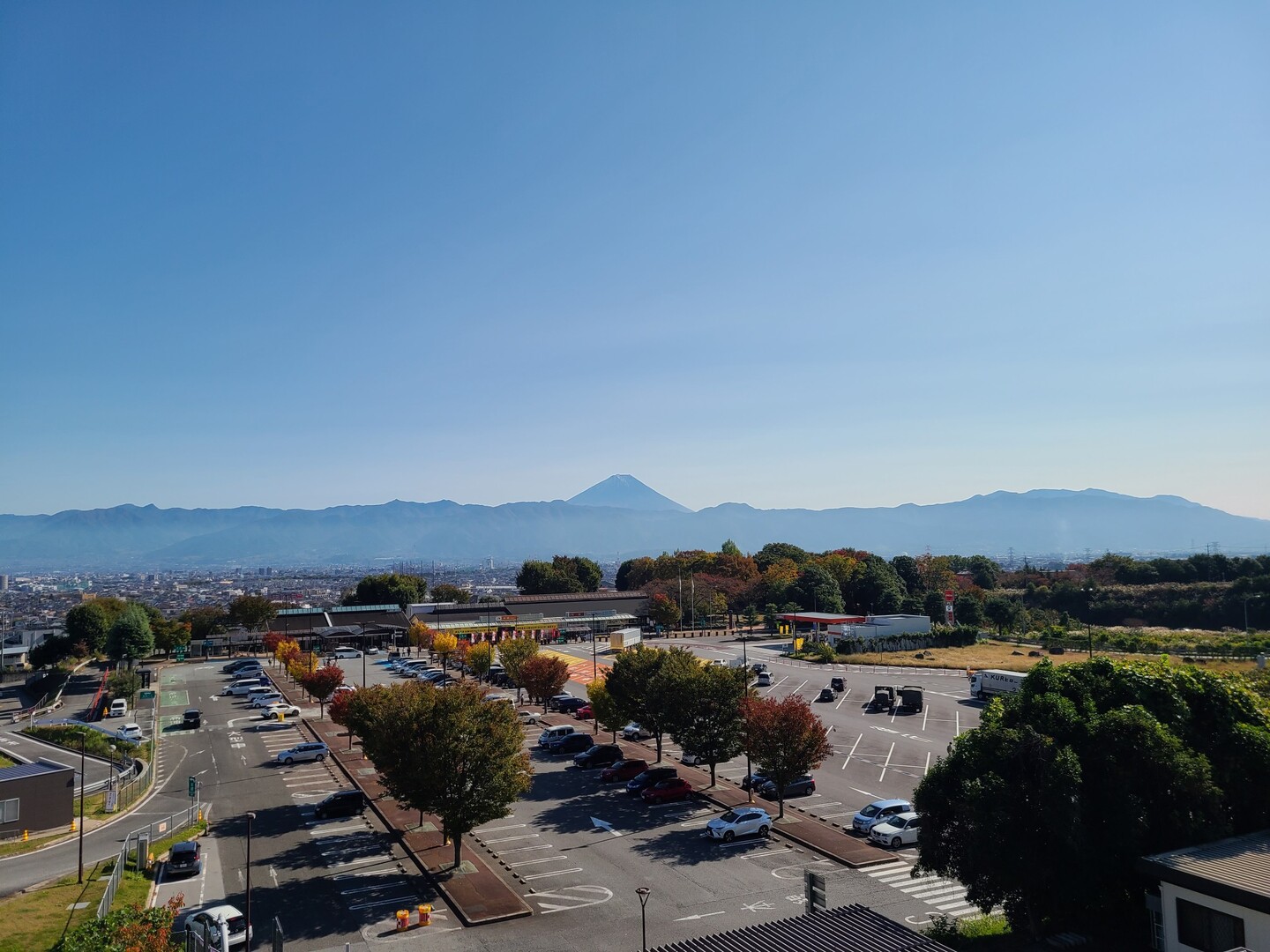双葉SAの展望台から富士山が見えます！ ... / しっちょーさんのモーメント | YAMAP / ヤマップ