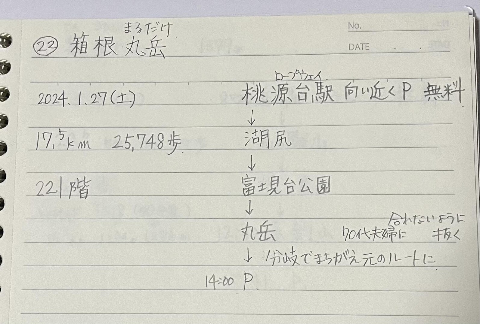 YAMAP以前の登山記録 2024.1.... / asamiさんのモーメント | YAMAP / ヤマップ