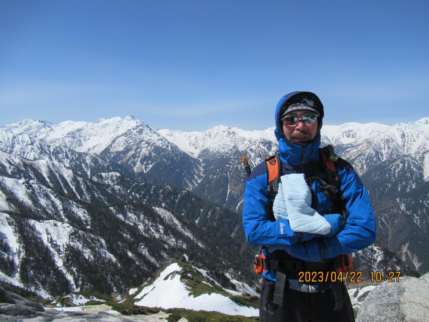 燕岳、R5北ア1st / yamayamaya さんの燕岳・餓鬼岳・唐沢岳の活動データ | YAMAP / ヤマップ