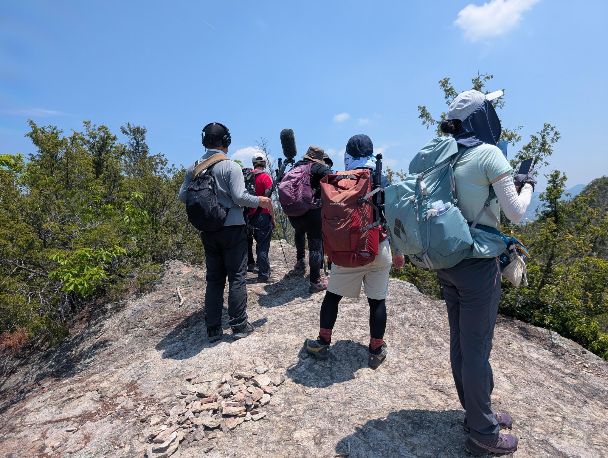 某TV番組本番撮影クルーをアテンド / ティアラさんの和気アルプス・和気富士・神ノ上山の活動データ | YAMAP / ヤマップ