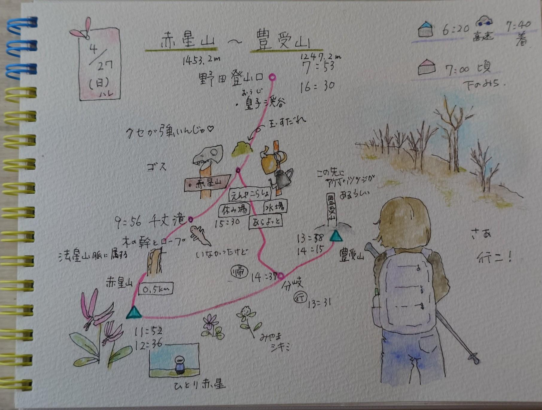 赤星山・豊受山 / Kさんの赤星山・豊受山の活動日記 | YAMAP / ヤマップ