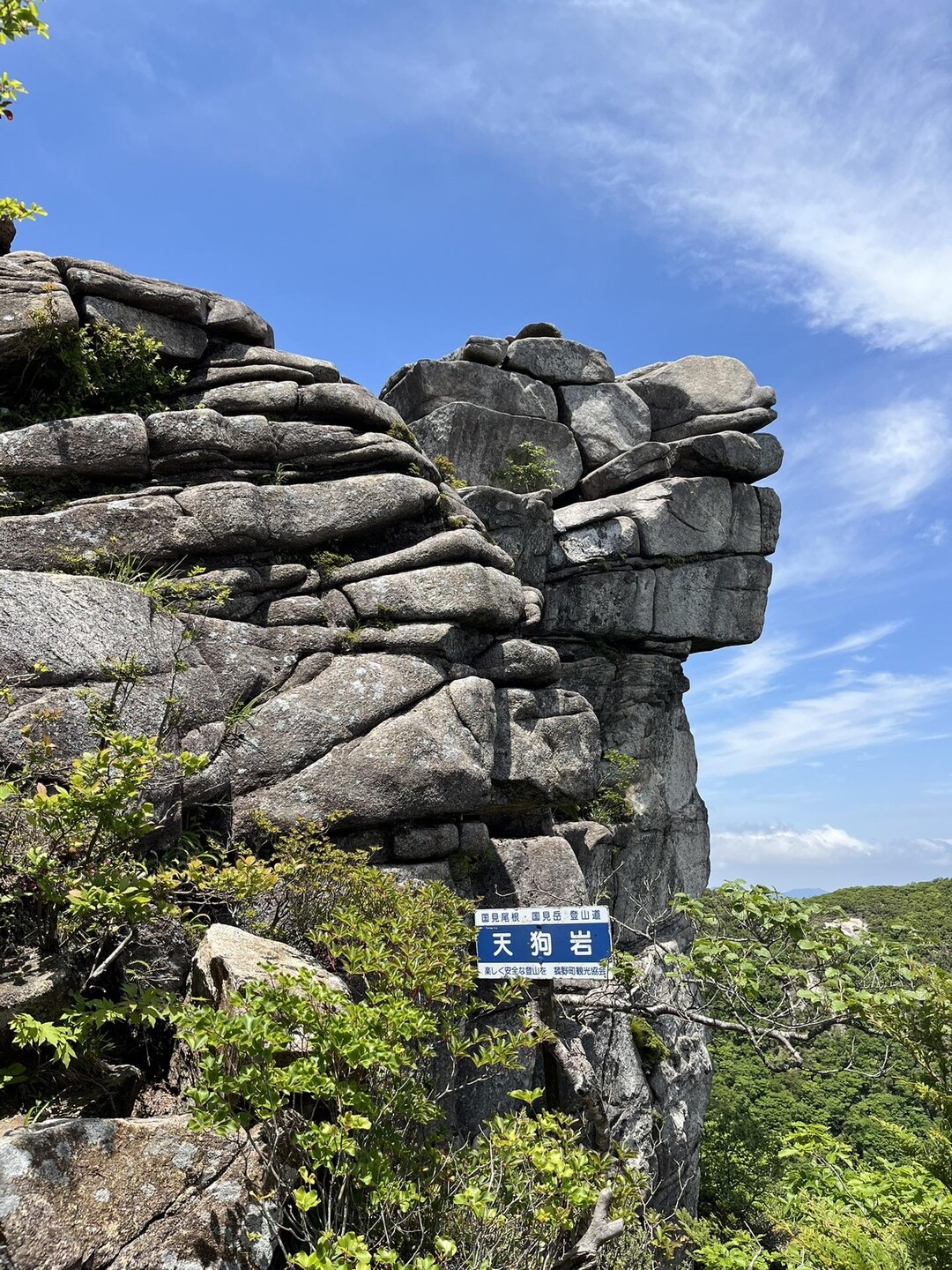 天狗岩と御在所岳 / naruさんの御在所岳（御在所山）・雨乞岳の活動データ | YAMAP / ヤマップ