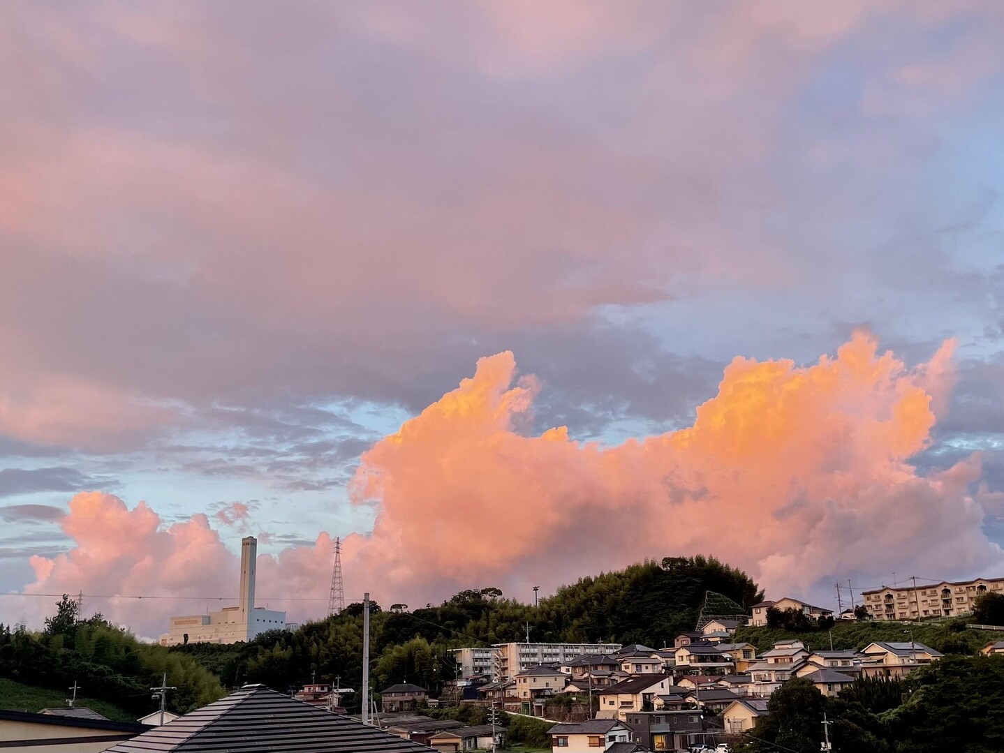 ありし日の夕焼け 珍しく東の空が綺麗だっ... / GONKEさんのモーメント | YAMAP / ヤマップ