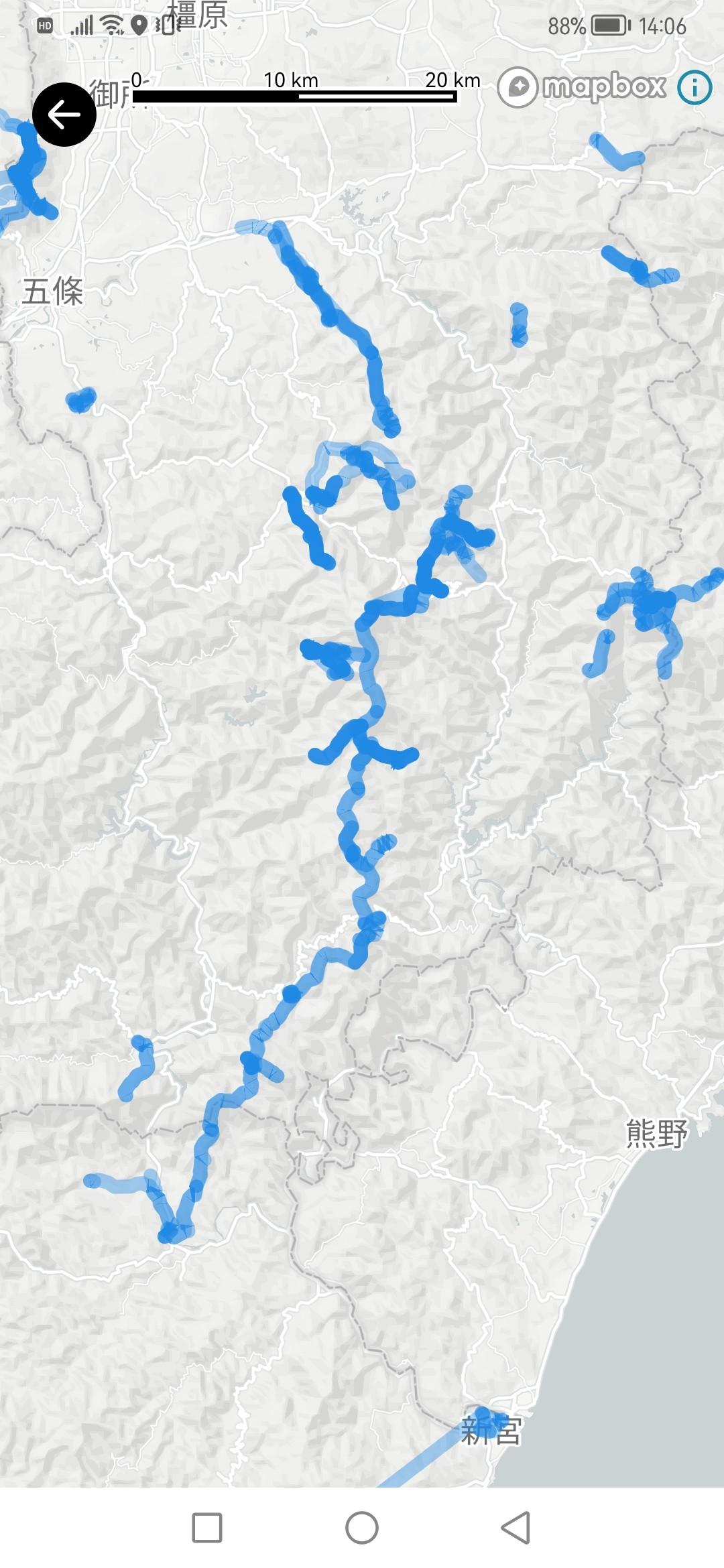 大峯奥駈道 南まとめ チビチビほぼほぼ... / orangeさんのモーメント | YAMAP / ヤマップ