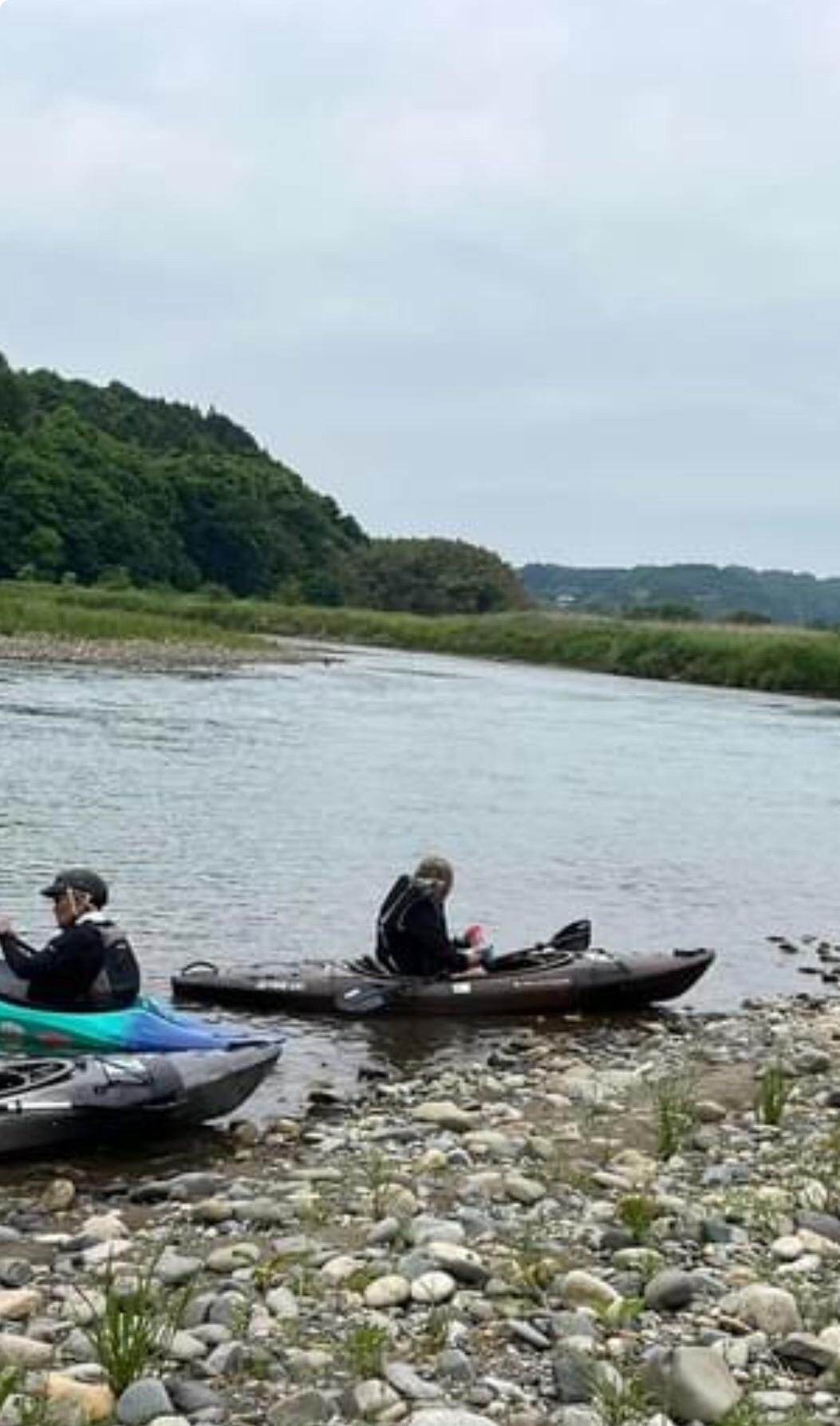 恒例の那珂川カヌー🛶下りです。サギが飛... / Bull&Umiさんのモーメント | YAMAP / ヤマップ