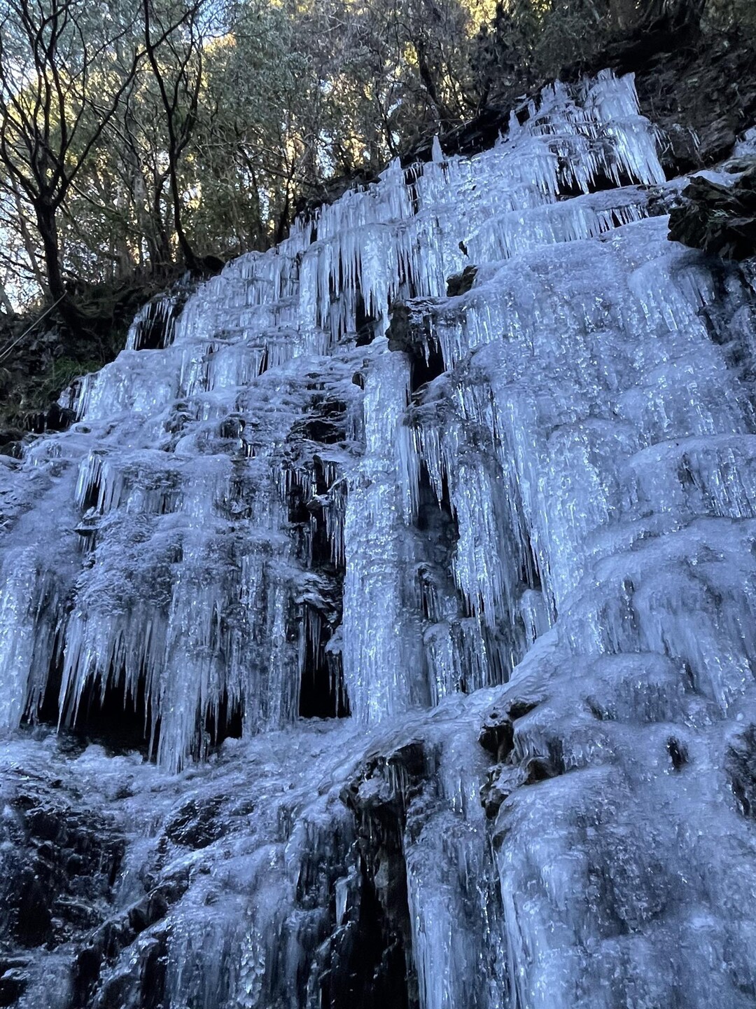 大滝の氷瀑と仔鹿の池 / tatariiさんの真富士山の活動データ | YAMAP / ヤマップ