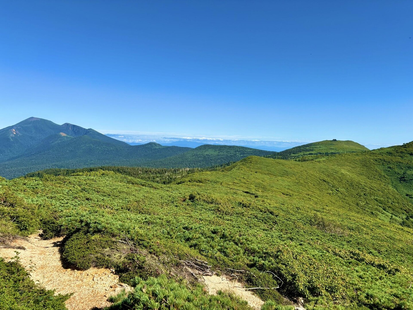 裏岩手縦走🌟八幡平〜岩手山35K / しおさんの八幡平・源太森・安比岳の活動データ | YAMAP / ヤマップ