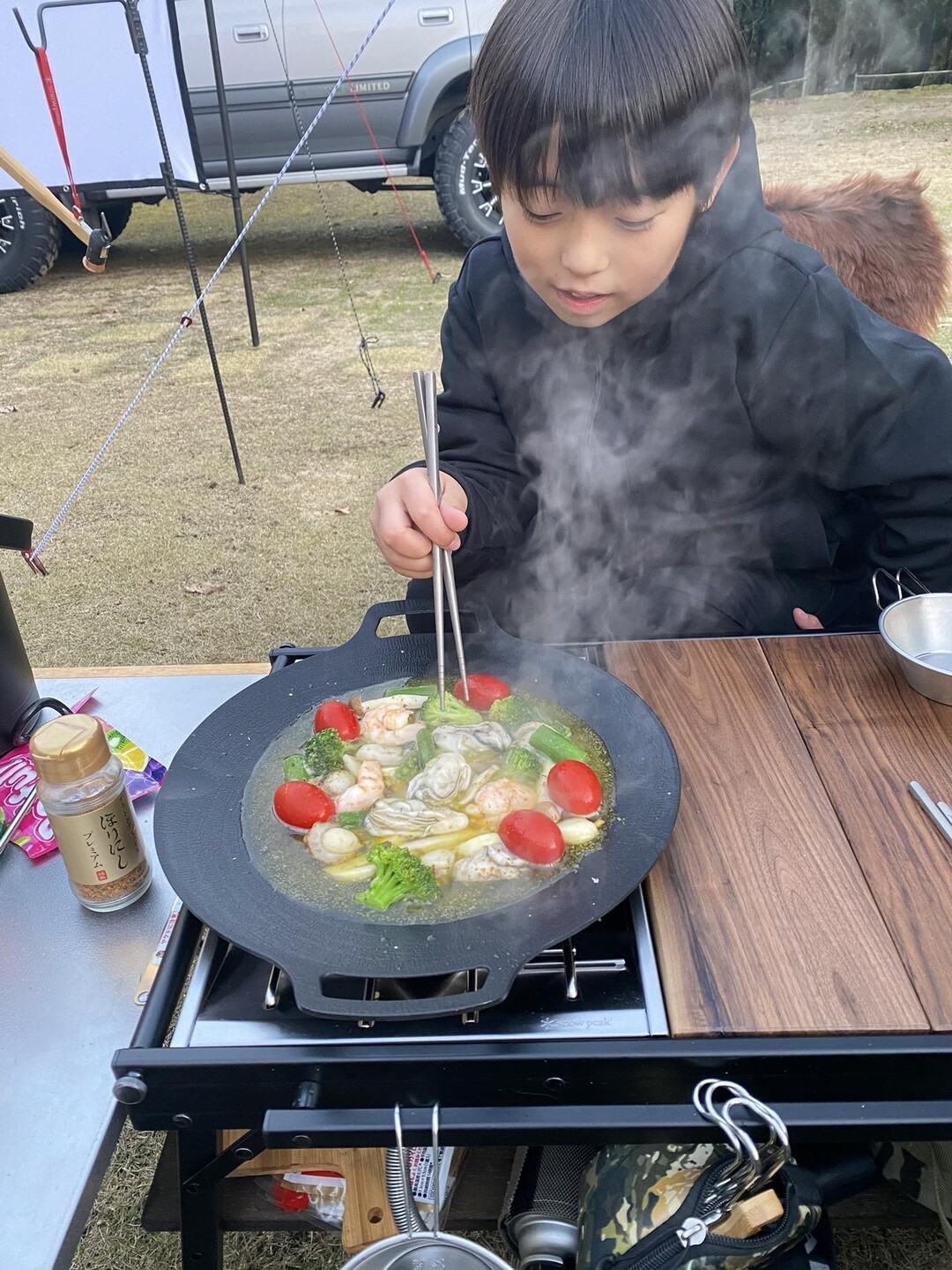 山⛰ の中でキャンプ🏕 食べ過... / tatsuyaさんのモーメント | YAMAP / ヤマップ