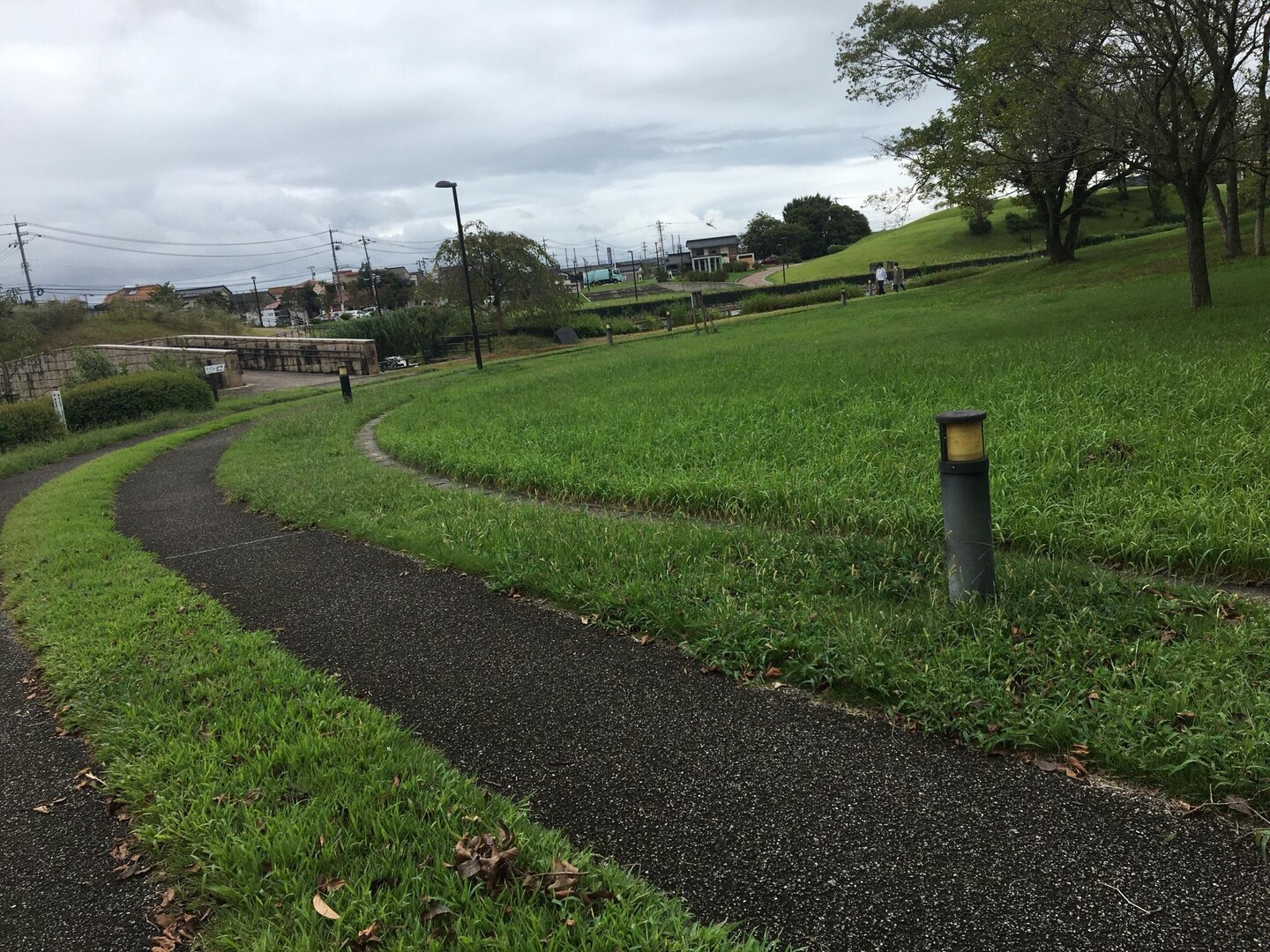 呉羽山公園スタートR5/8/31までの迂回ルート(呉羽山・城山) / yamaさんの呉羽山・城山の活動データ | YAMAP / ヤマップ
