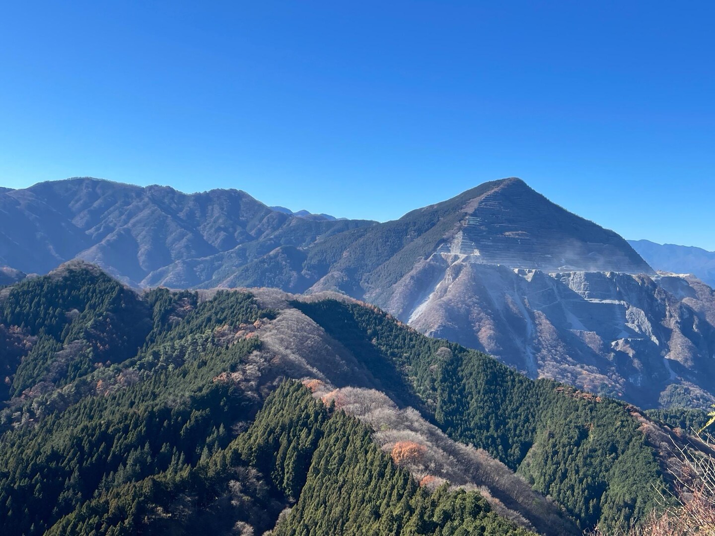 武川岳→焼山→二子山 縦走 / bavi papaさんの武甲山・伊豆ヶ岳・小持山の活動データ | YAMAP / ヤマップ