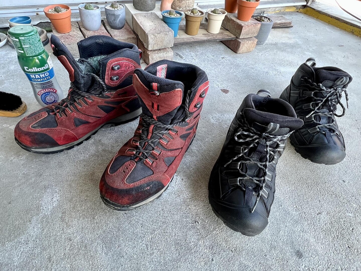 登山靴をメンテ🥾 今日はちょっとしか歩... / KJさんのモーメント | YAMAP / ヤマップ