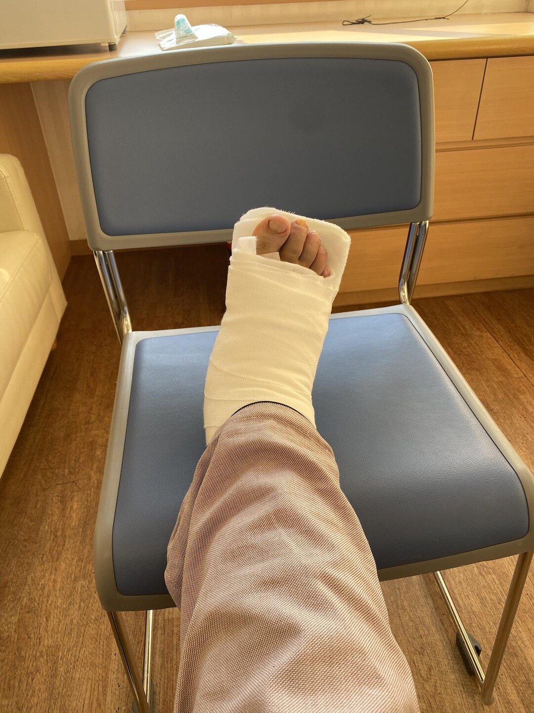 只今、右足骨折中につき、🩼生活2カ月目... / ひさしさんのモーメント | YAMAP / ヤマップ