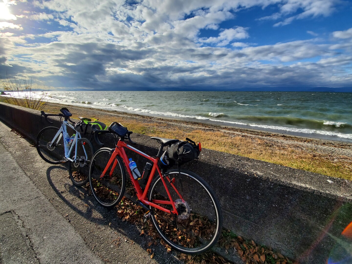 琵琶湖一周 フルビワイチ 200km / happykitchenさんのサイクリングの活動データ | YAMAP / ヤマップ