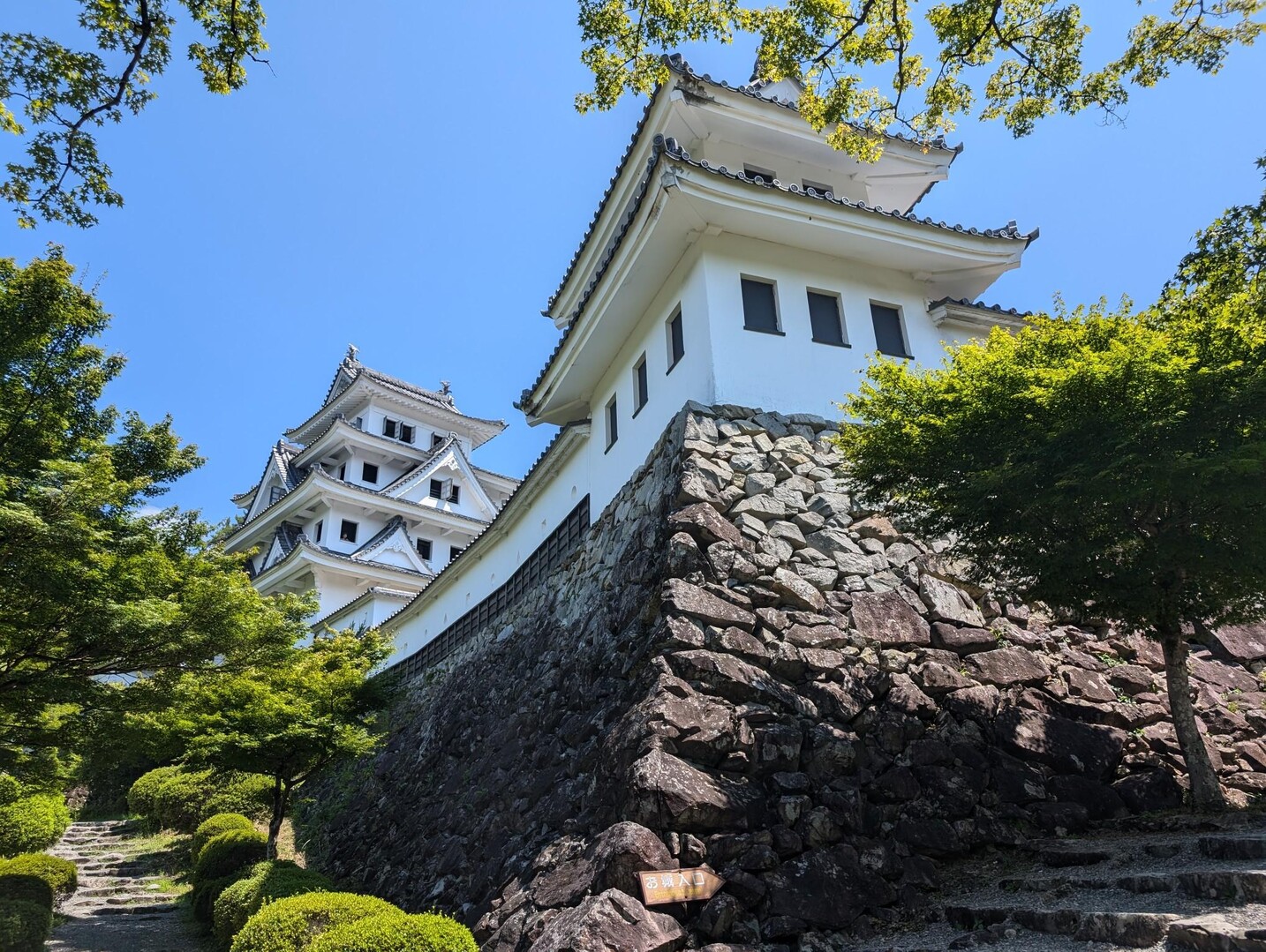 八幡山（郡上八幡城）息子とキャンプ / NINさんの東殿山の活動日記 | YAMAP / ヤマップ