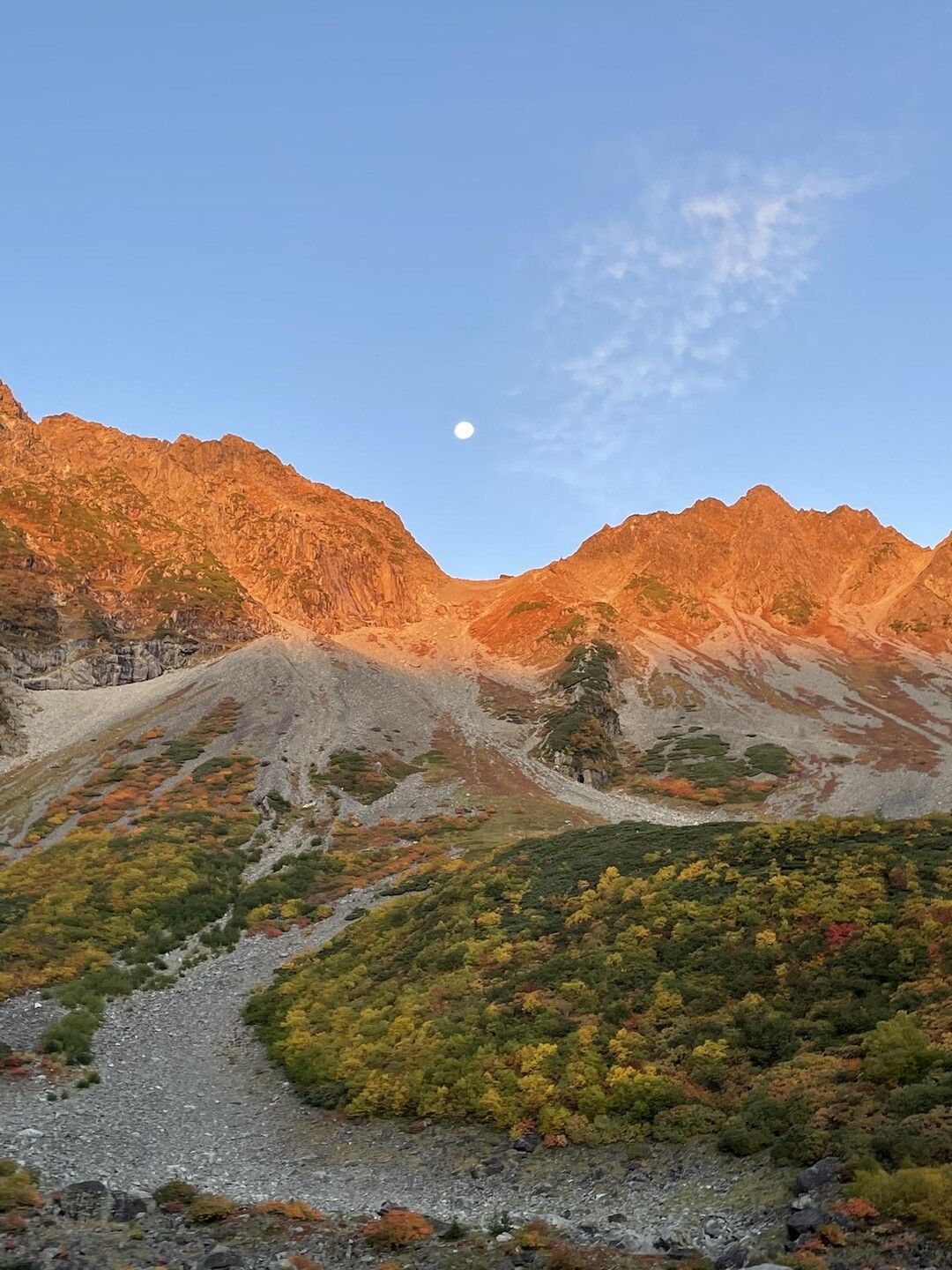 槍ヶ岳・穂高岳・上高地-2023-10-03 / motovskyさんの槍ヶ岳・穂高岳・上高地の活動データ | YAMAP / ヤマップ