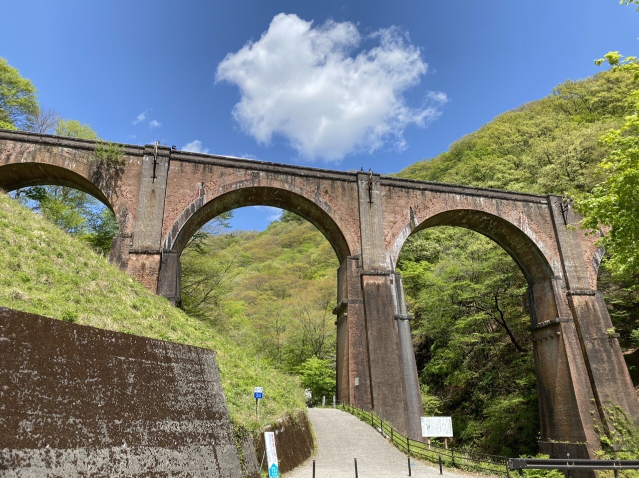 碓氷峠のめがね橋に行って来ました😊 橋... / なみなみさんのモーメント | YAMAP / ヤマップ