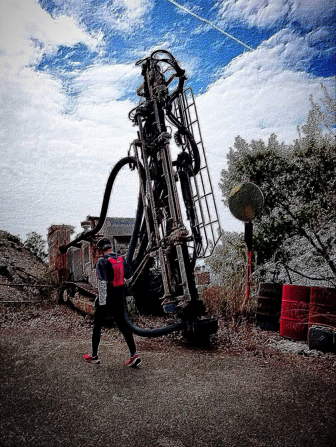 何の機械かよく分からんが、なんかかっこえ... / Katsujiさんのモーメント | YAMAP / ヤマップ