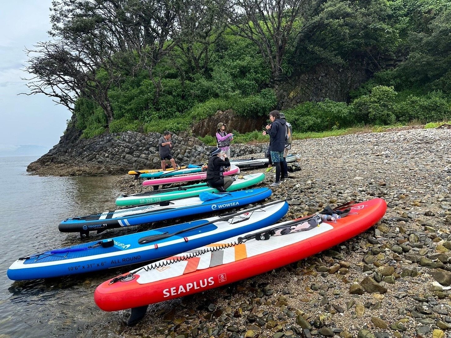 山田海岸→絹島sup-2024-07-15 / 226さんのスタンドアップパドル(SUP)の活動データ | YAMAP / ヤマップ