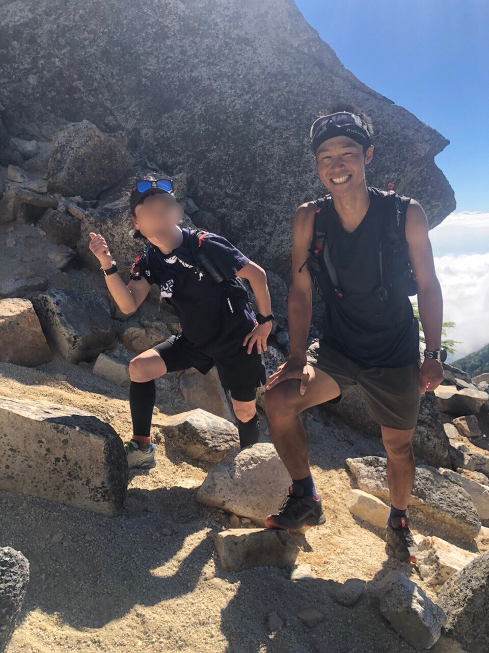 山でトレイルランナーのヤマケンさんに遭遇... / SACHIKO.さんのモーメント | YAMAP / ヤマップ