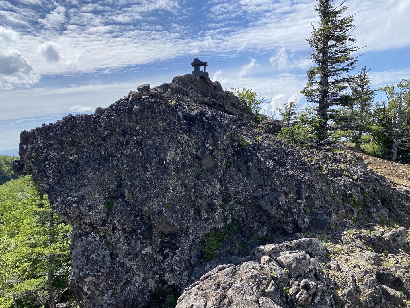 Tokin no Iwa 兜の岩 / Patさんの蓼科山・横岳・縞枯山の活動日記 | YAMAP / ヤマップ