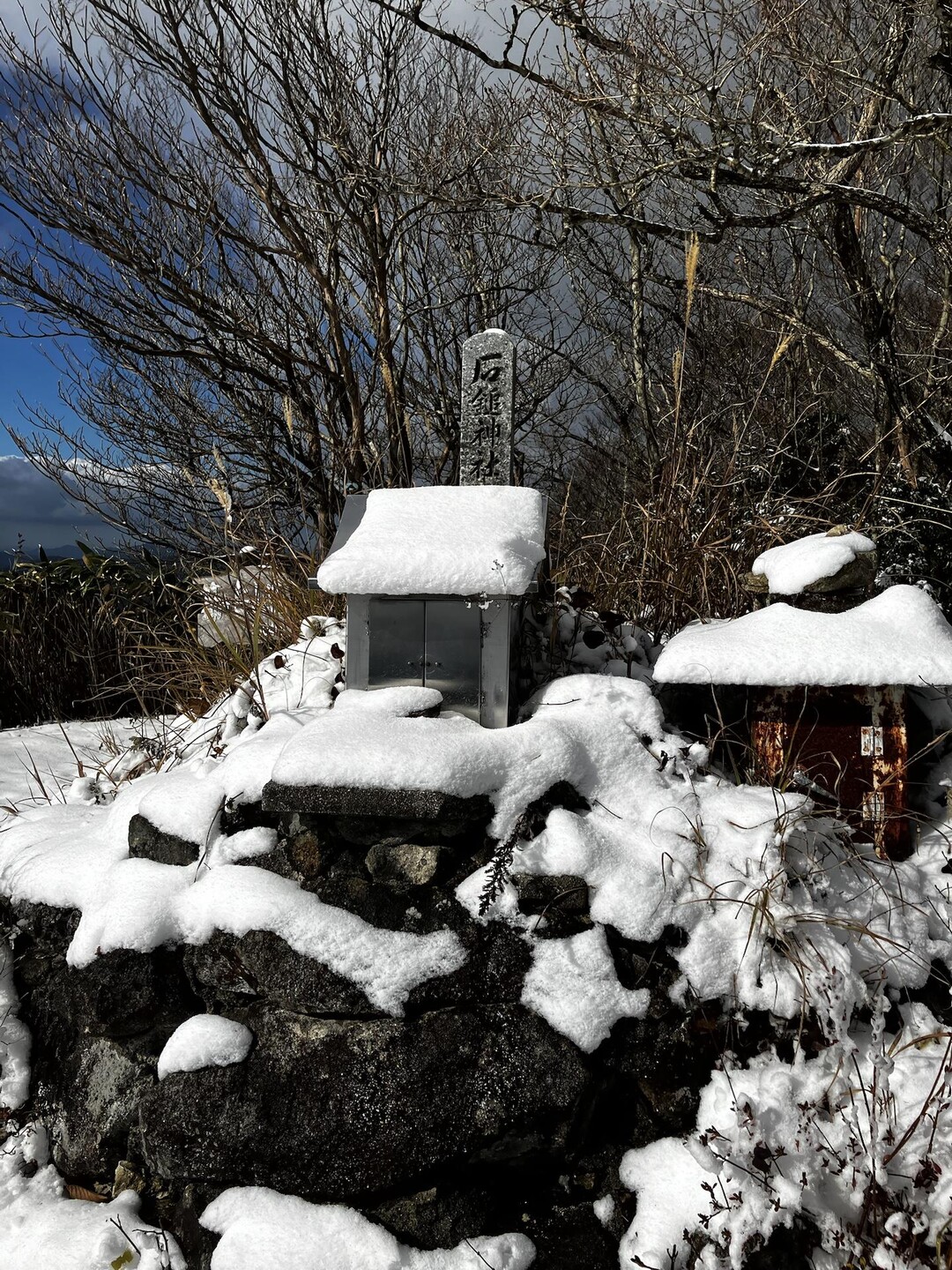 莇ヶ岳 思いがけず雪 / seiさんの莇ヶ岳・弟見山の活動データ | YAMAP / ヤマップ
