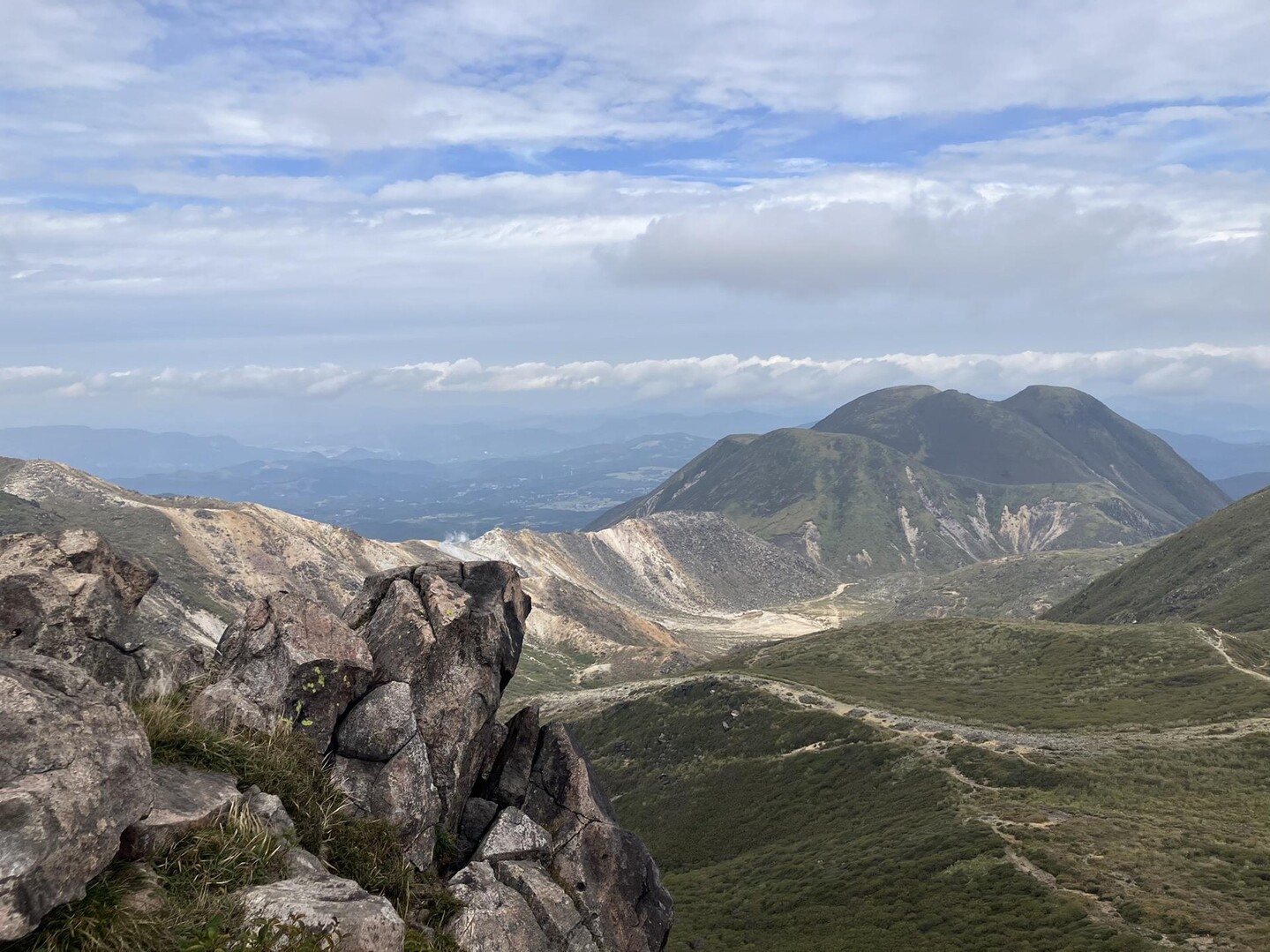 沓掛山・星生山・天狗ヶ城・中岳・久住山 / wanさんの九重山（久住山）・大船山・星生山の活動データ | YAMAP / ヤマップ