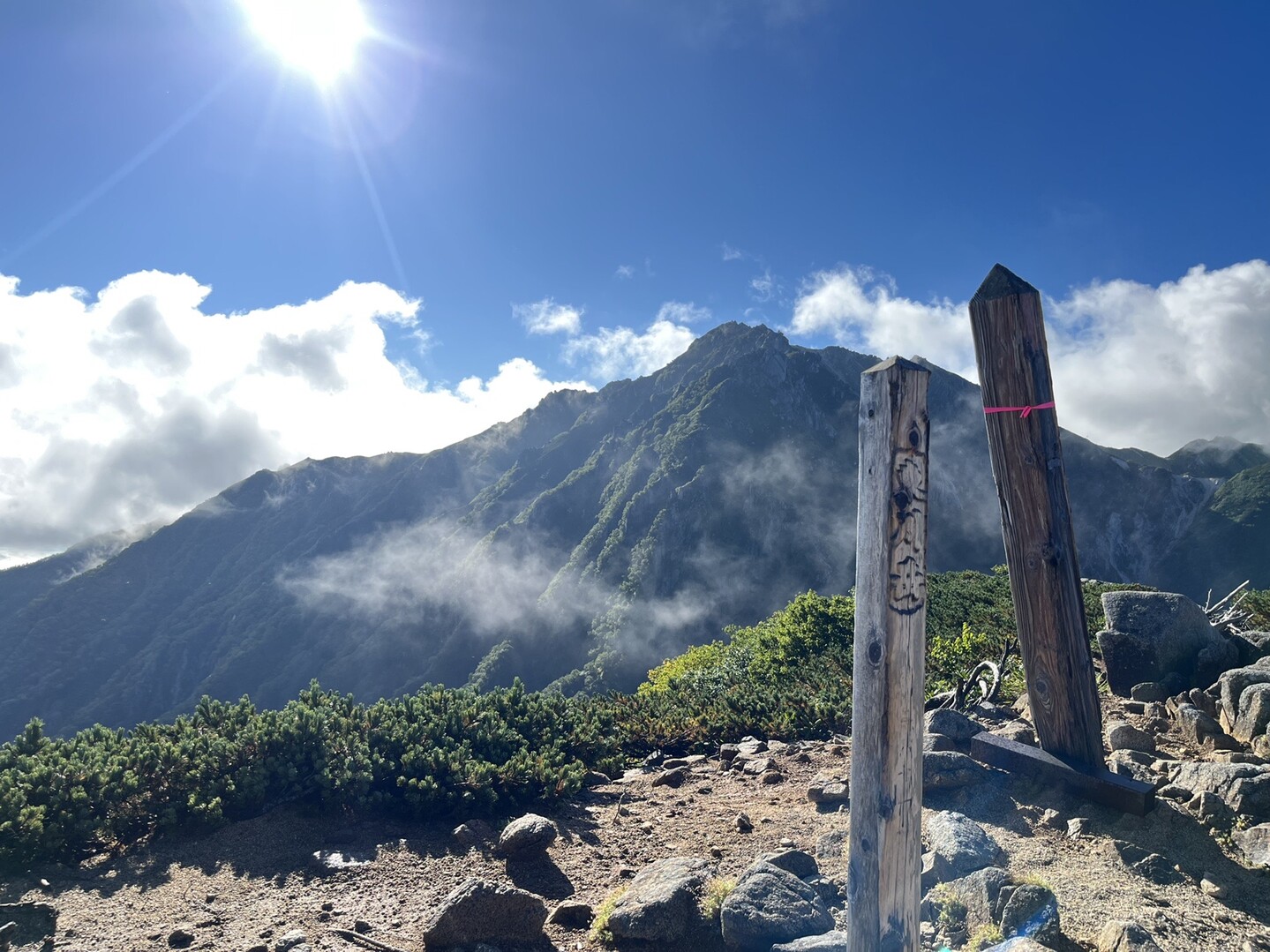 中央アルプス縦走 / inakennさんの木曽駒ヶ岳・空木岳・越百山の活動データ | YAMAP / ヤマップ