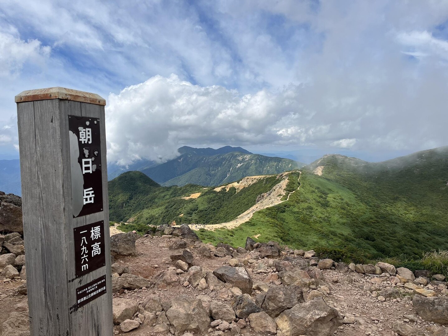 剣が峰・朝日岳・1900m峰・三本槍岳・茶臼岳(那須岳) / DNAさんの茶臼岳（那須岳）・三本槍岳・赤面山の活動データ | YAMAP / ヤマップ