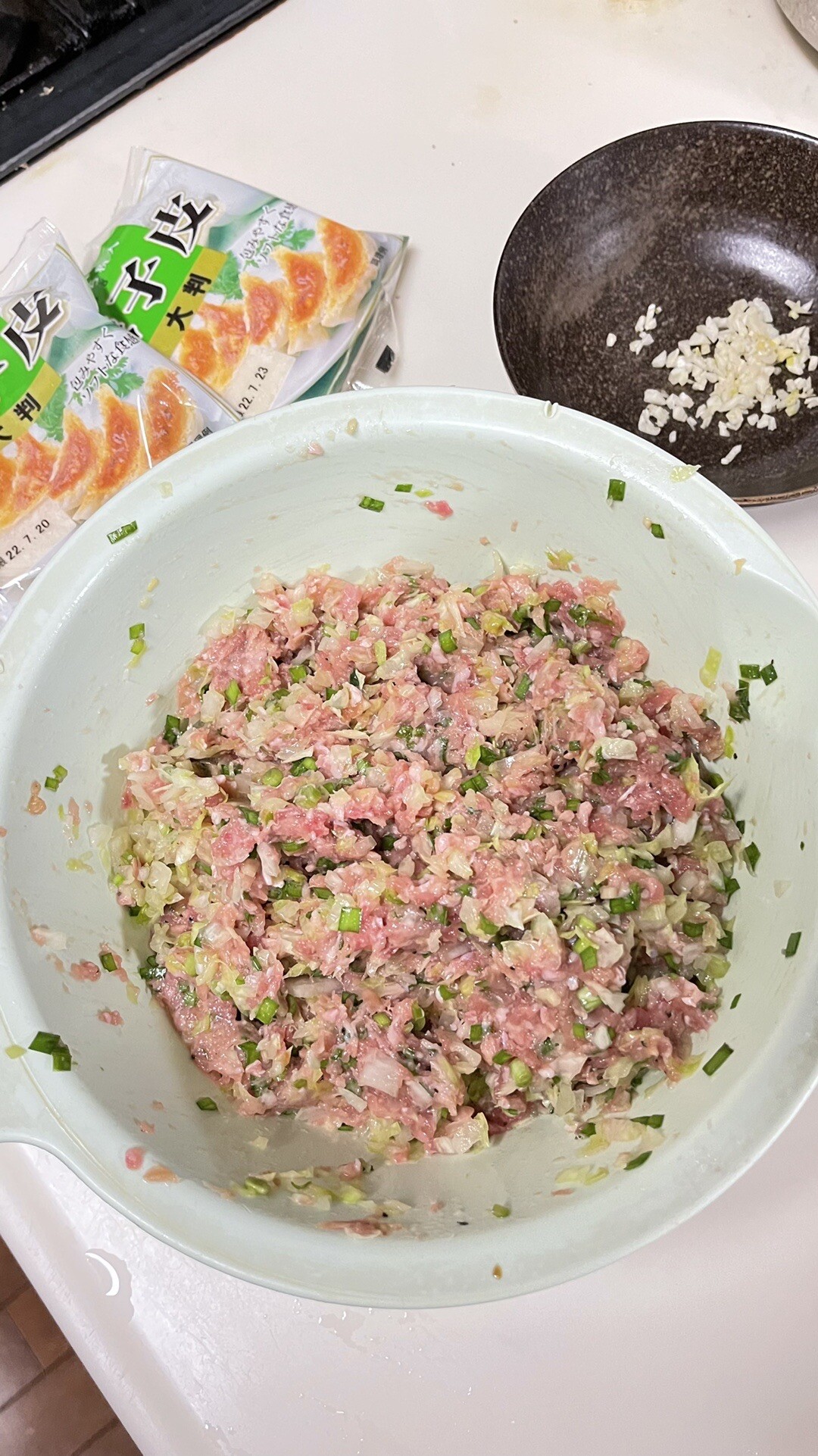 今日の晩ご飯は、ギョーザ🥟作りました。... / KEIICHI TOYOTAさんのモーメント | YAMAP / ヤマップ