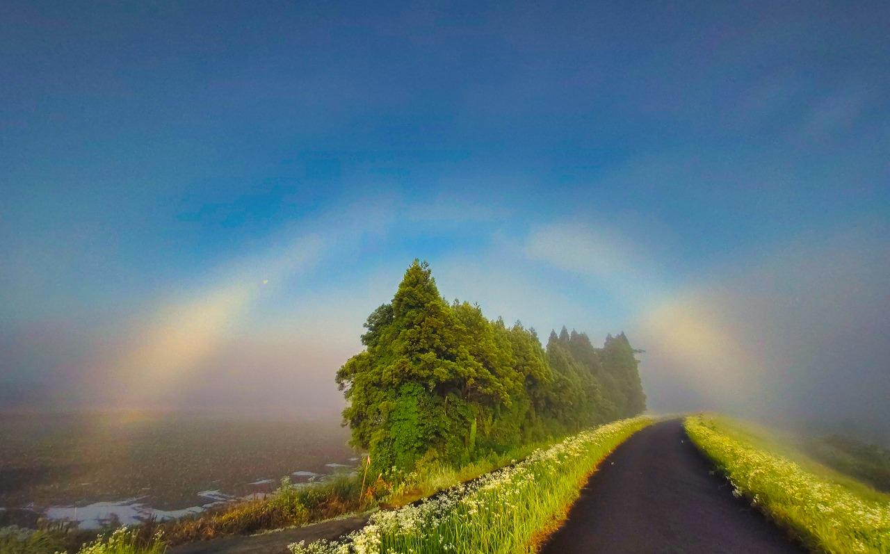 白虹・・・10ケ月早朝ウォークしてて 見... / sin358さんのモーメント | YAMAP / ヤマップ