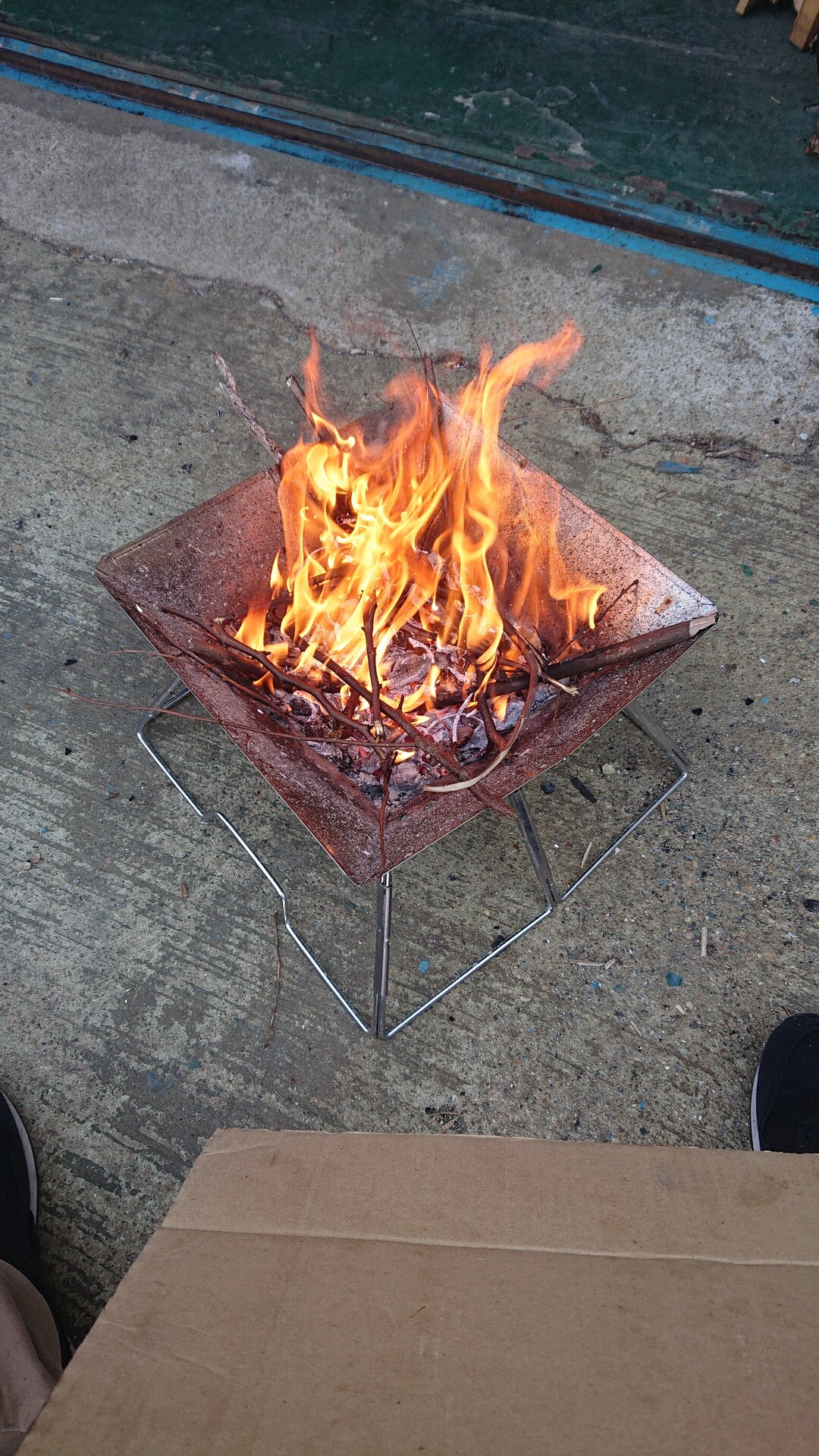 出かけられないので、敷地でのんびり焼き肉... / ogimickey24さんのモーメント | YAMAP / ヤマップ