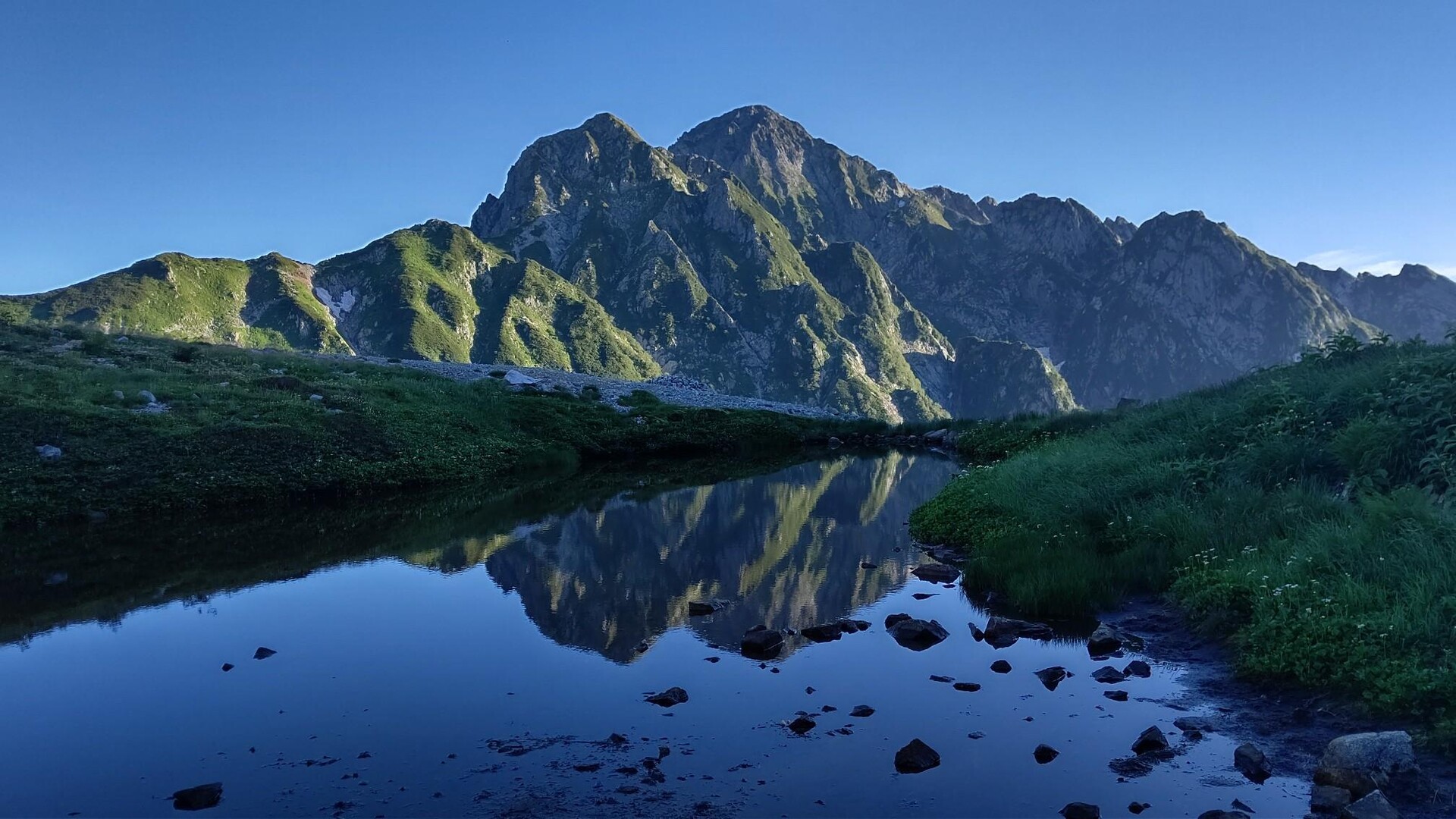 前剱・剱岳・別山・真砂岳・立山（富士ノ折立）・立山（大汝山）・立山（雄山） / *yukapico**さんの剱岳の活動データ | YAMAP / ヤマップ