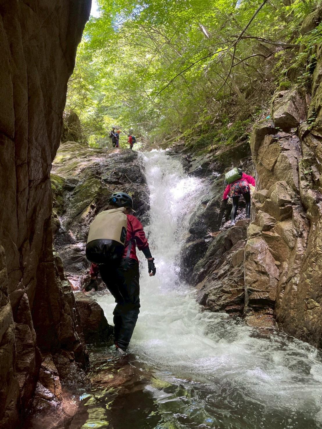 逢山峡 沢登り 暑い夏は沢遊びが気持ち... / B Gさんのモーメント | YAMAP / ヤマップ