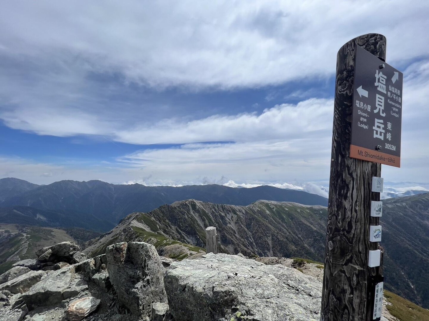 塩見岳 / たけ1987さんの塩見岳・権右衛門山・蝙蝠岳の活動データ | YAMAP / ヤマップ